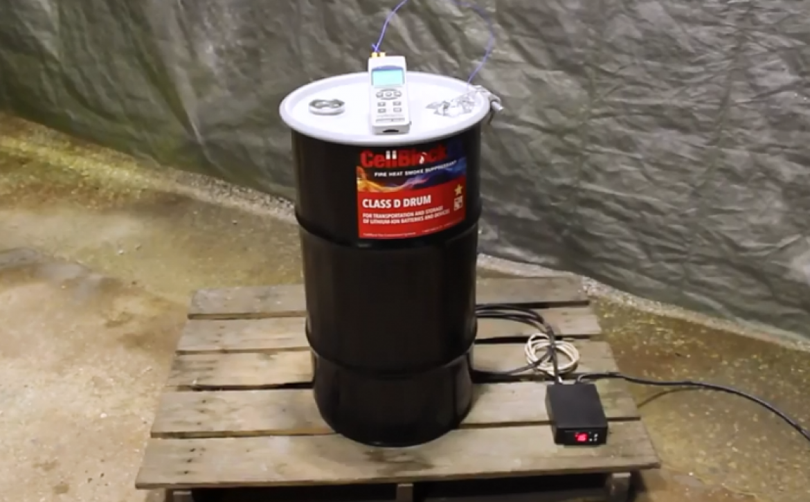 CellBlock vs Vermiculite: Battery Fire Suppression - CellBlock FCS