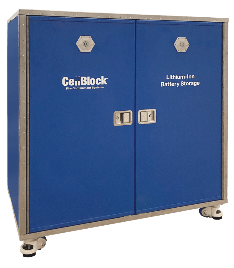 CellBlock Battery Storage Cabinets - Store lithium-ion batteries safely