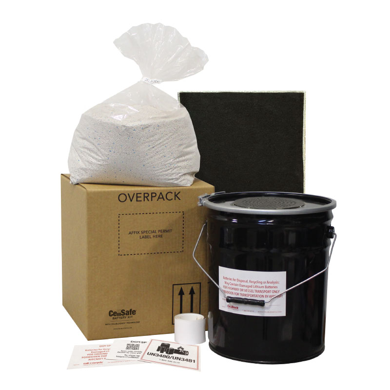 CellBlockEX Lithium-ion Fire Suppressant - CellBlock FCS