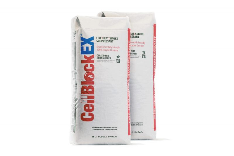 CellBlockEX Lithium-ion Fire Suppressant - CellBlock FCS