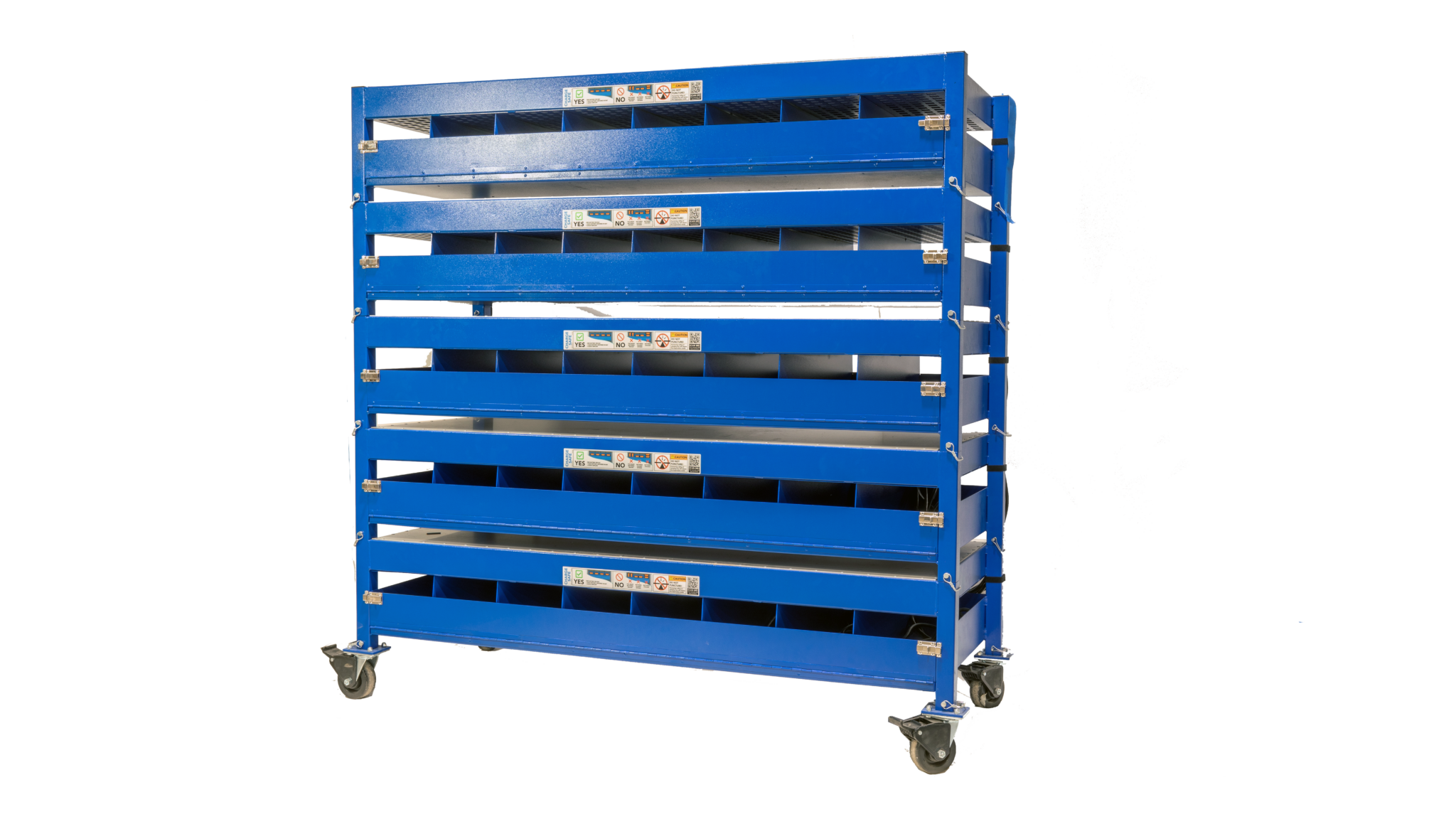 The Micro-Mobility Modular Charge Safe Battery Rack - CellBlock FCS