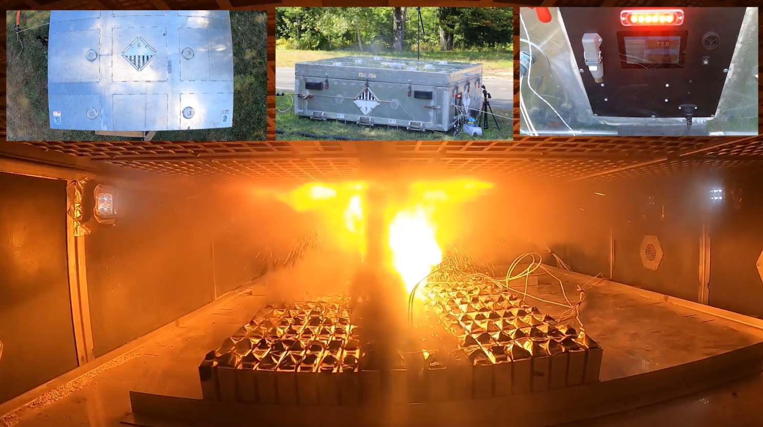 Battery Cabinet & Case Thermal Alert System - CellBlock FCS