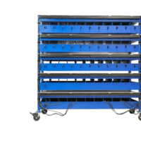 11 Bays of Safe Micro-Mobility Charging per Shelf - CellBlock FCS