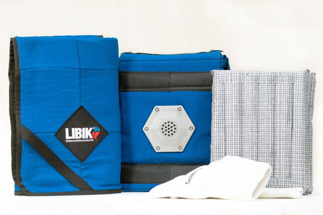 Airplane Fire Containment Demonstrations featuring LIBIK - CellBlock FCS