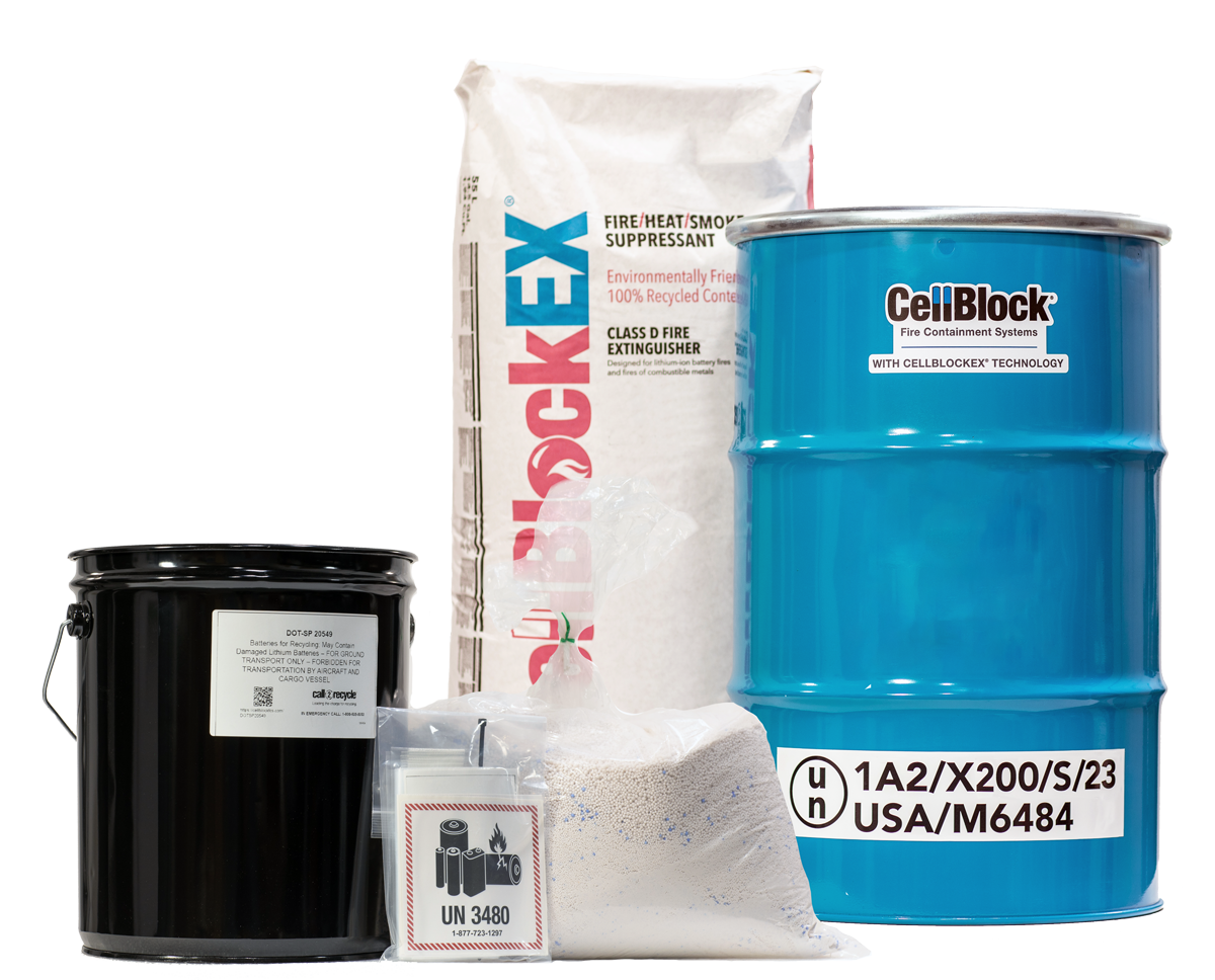 CellSafe Drums and Pails - CellBlock FCS